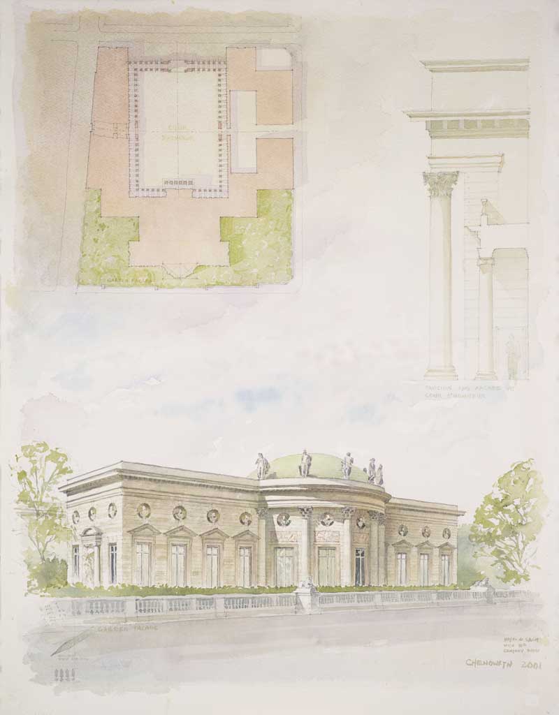 Hôtel de Salm (now the Légion d’Honneur) – Paris I – Gabriel Prize